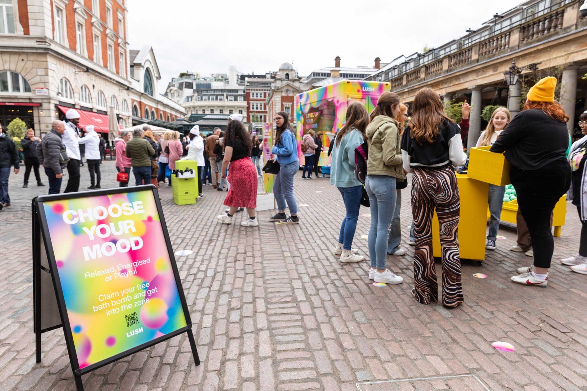 Covent Garden Piazza: Hire Brand Activation Experiential and Pop-up Space