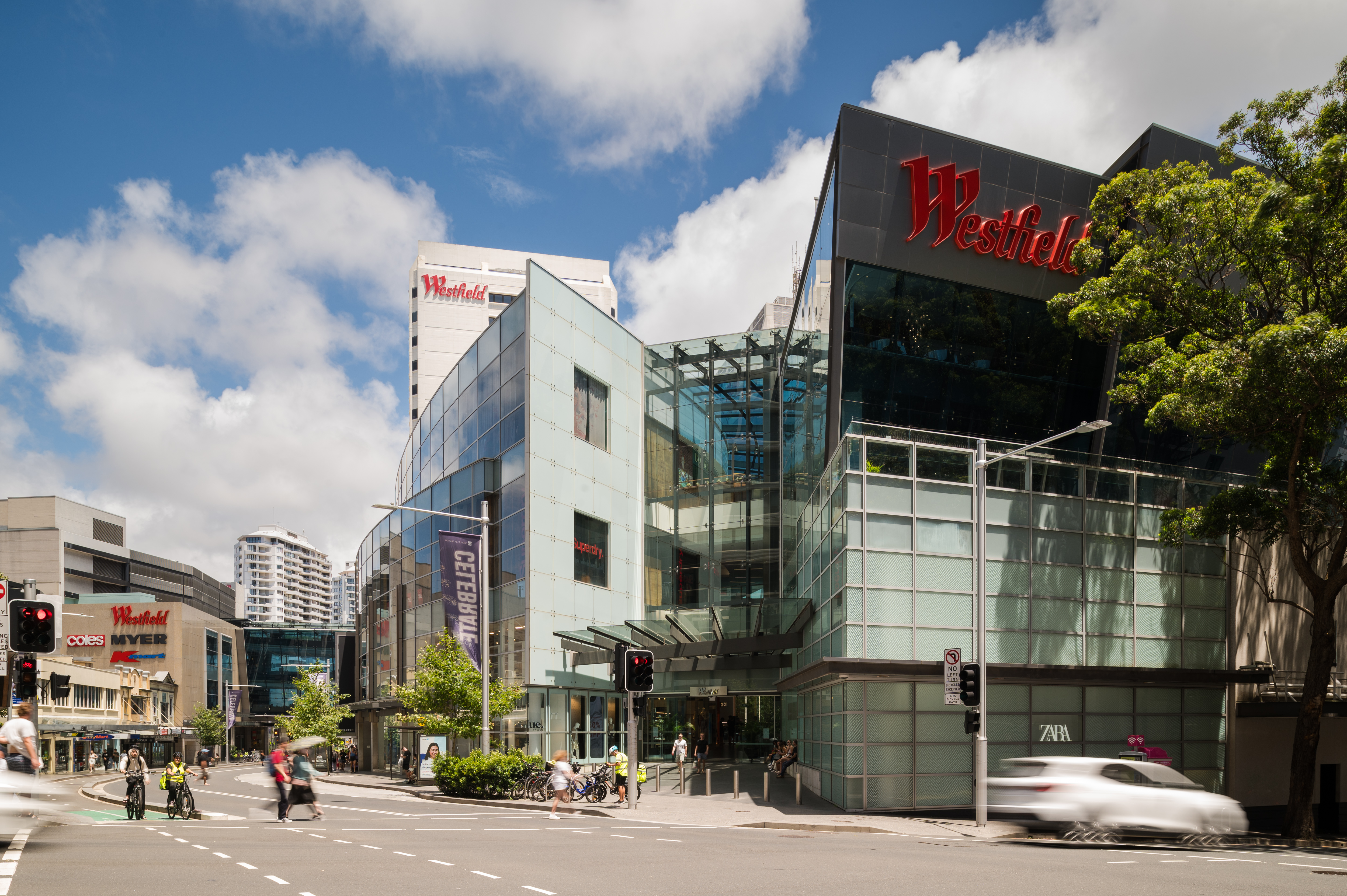 Product sampling at Westfield Bondi Junction