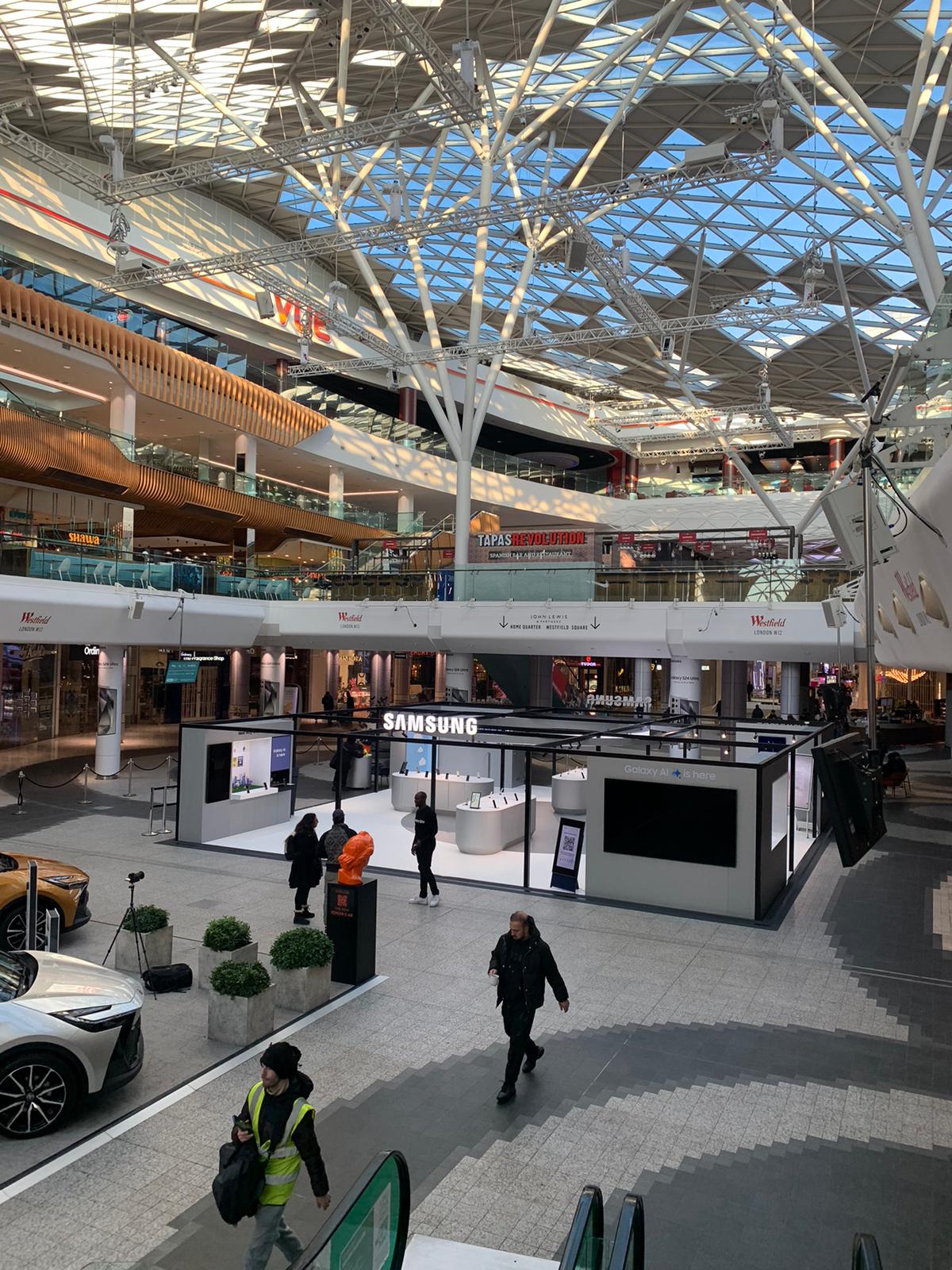 Event Space To Book | Westfield London Back Atrium