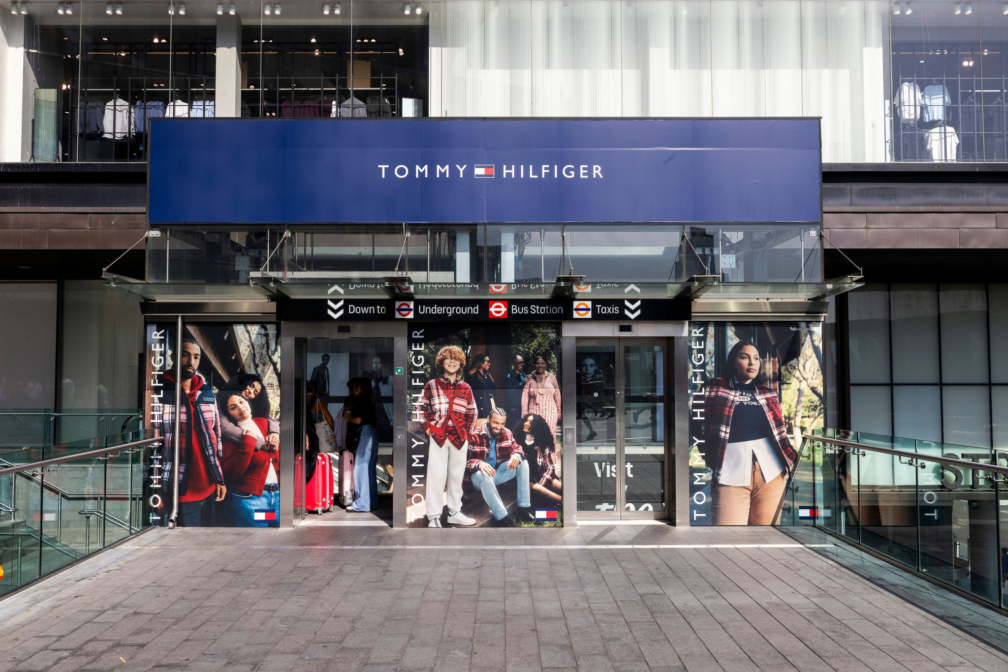 Northern Ticket Hall lift wrap