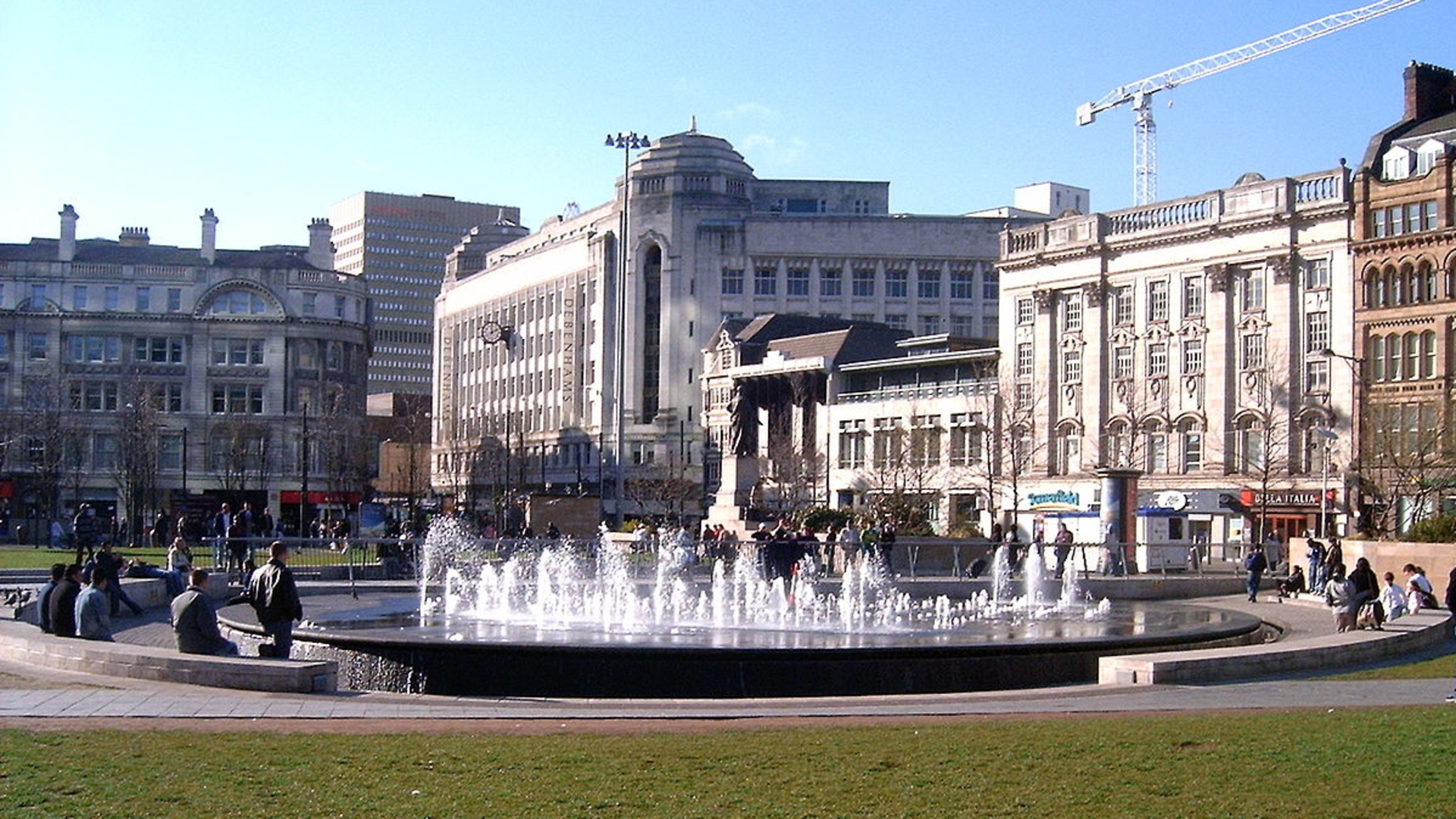 Location Hire | Piccadilly Gardens Manchester | Lo:Live