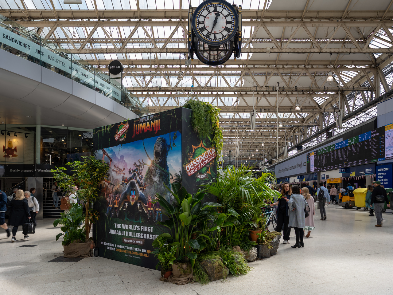 Waterloo Station: Hire Brand Activation and Experiential Marketing Space